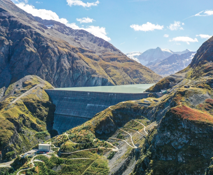Le complexe hydroélectrique - Grande Dixence, l’énergie renouvelable au ...